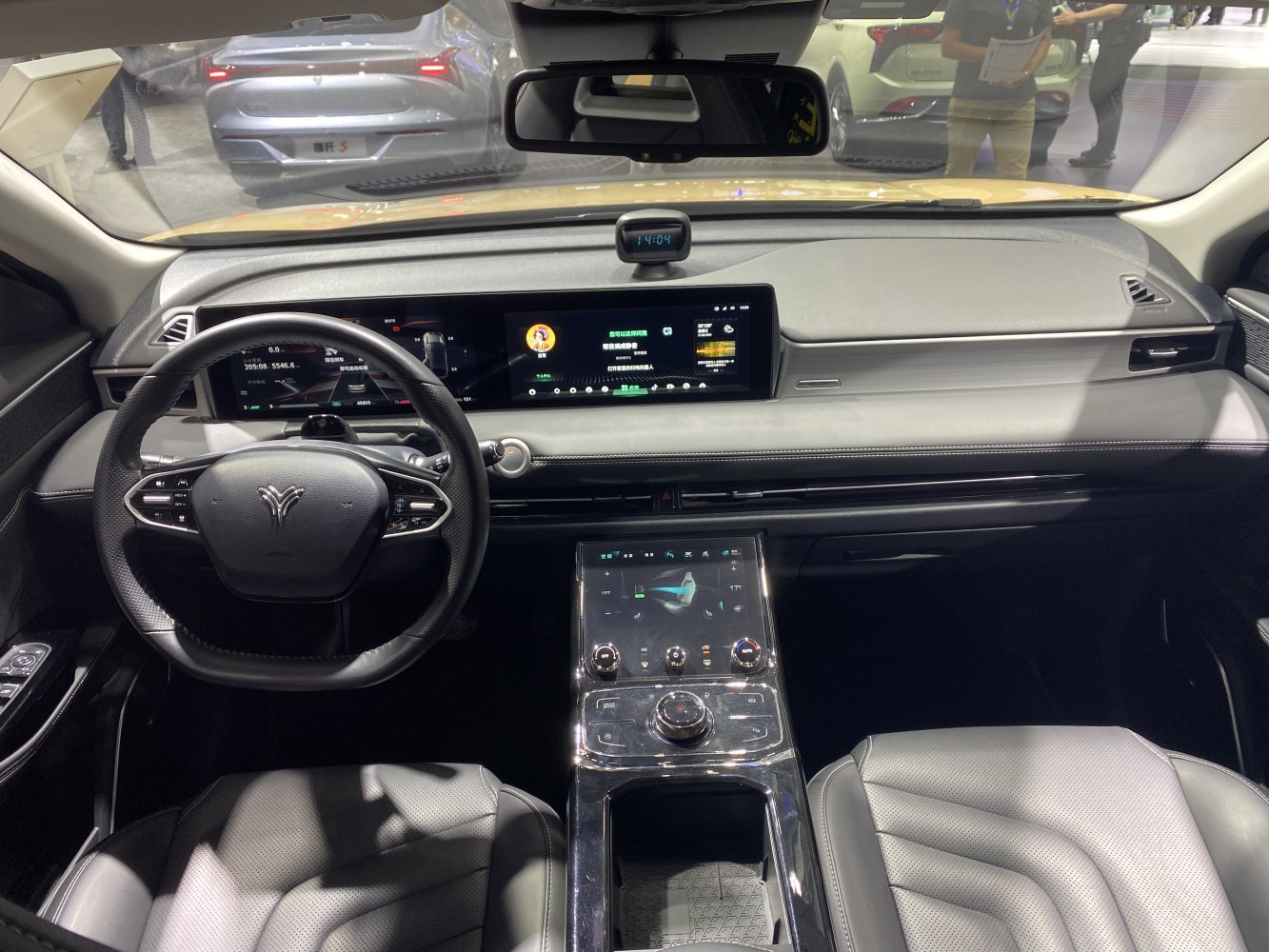 Neta U 2020 Interior Digital Dashboard & Touchscreen Console