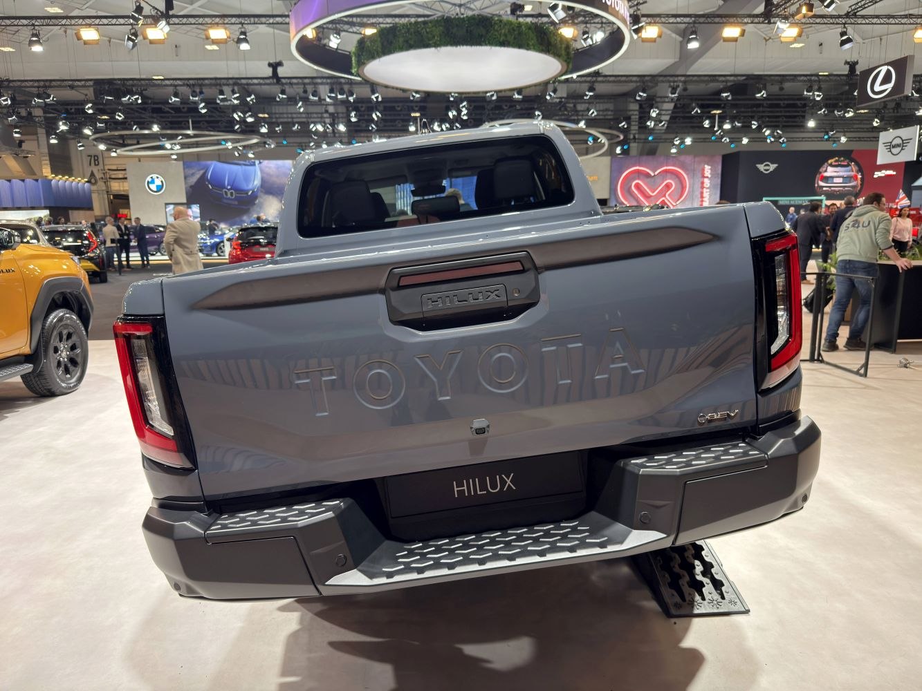 Rear Tailgate and Lights of 2026 Hilux Double Cab IX