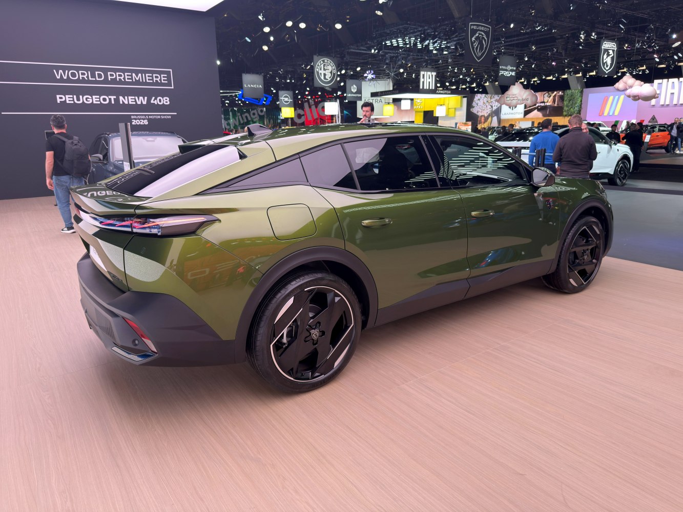 2026 Crossover Rear Design with Sloping Roof and LED Taillights