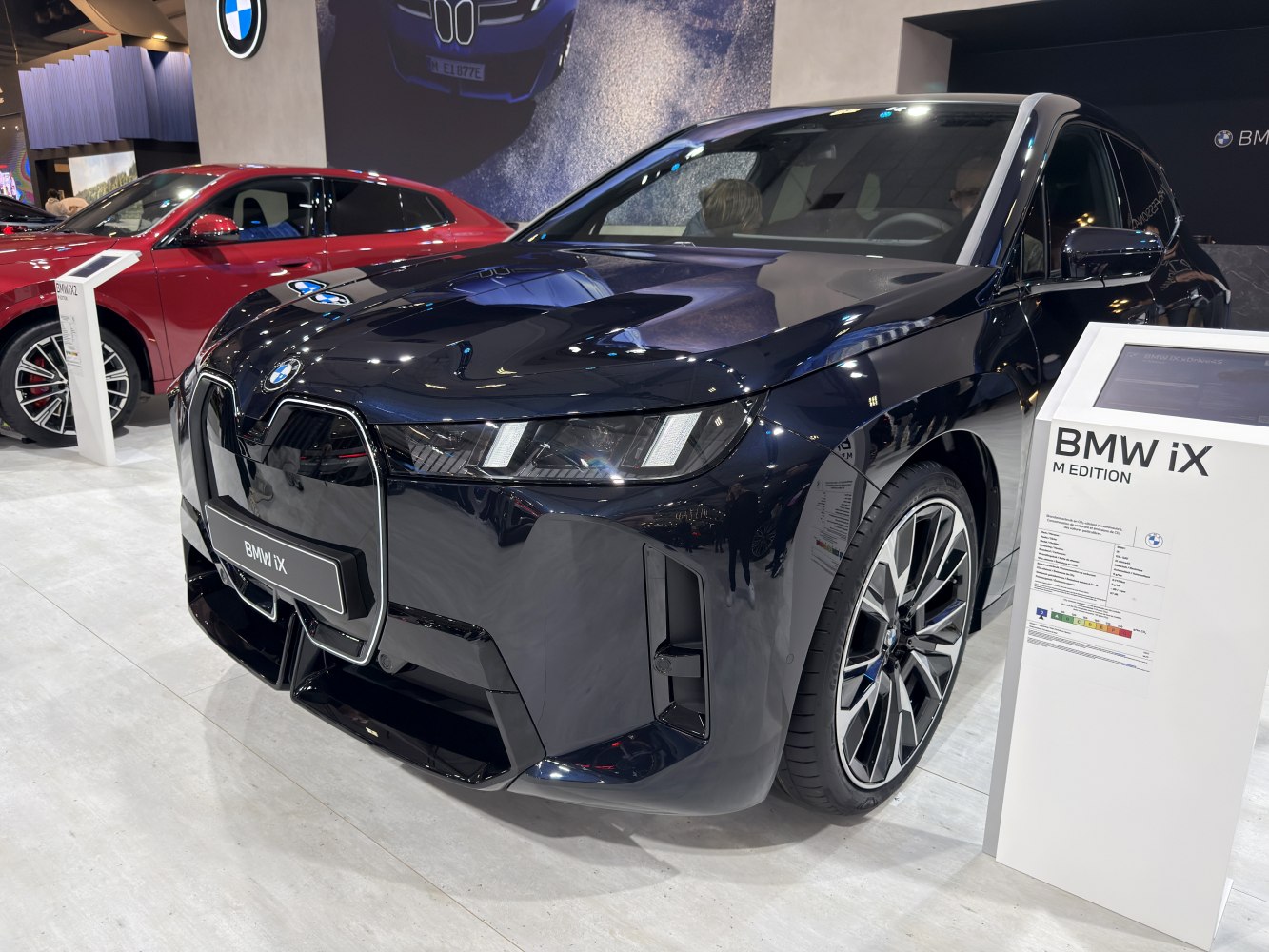 BMW iX i20 LCI 2026 with Bold Front Grille and LED Headlights