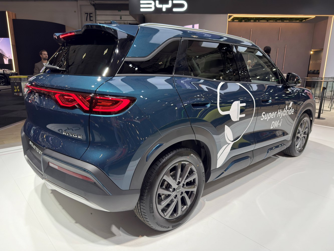 BYD Atto 2 2025 Super Hybrid Rear Side View