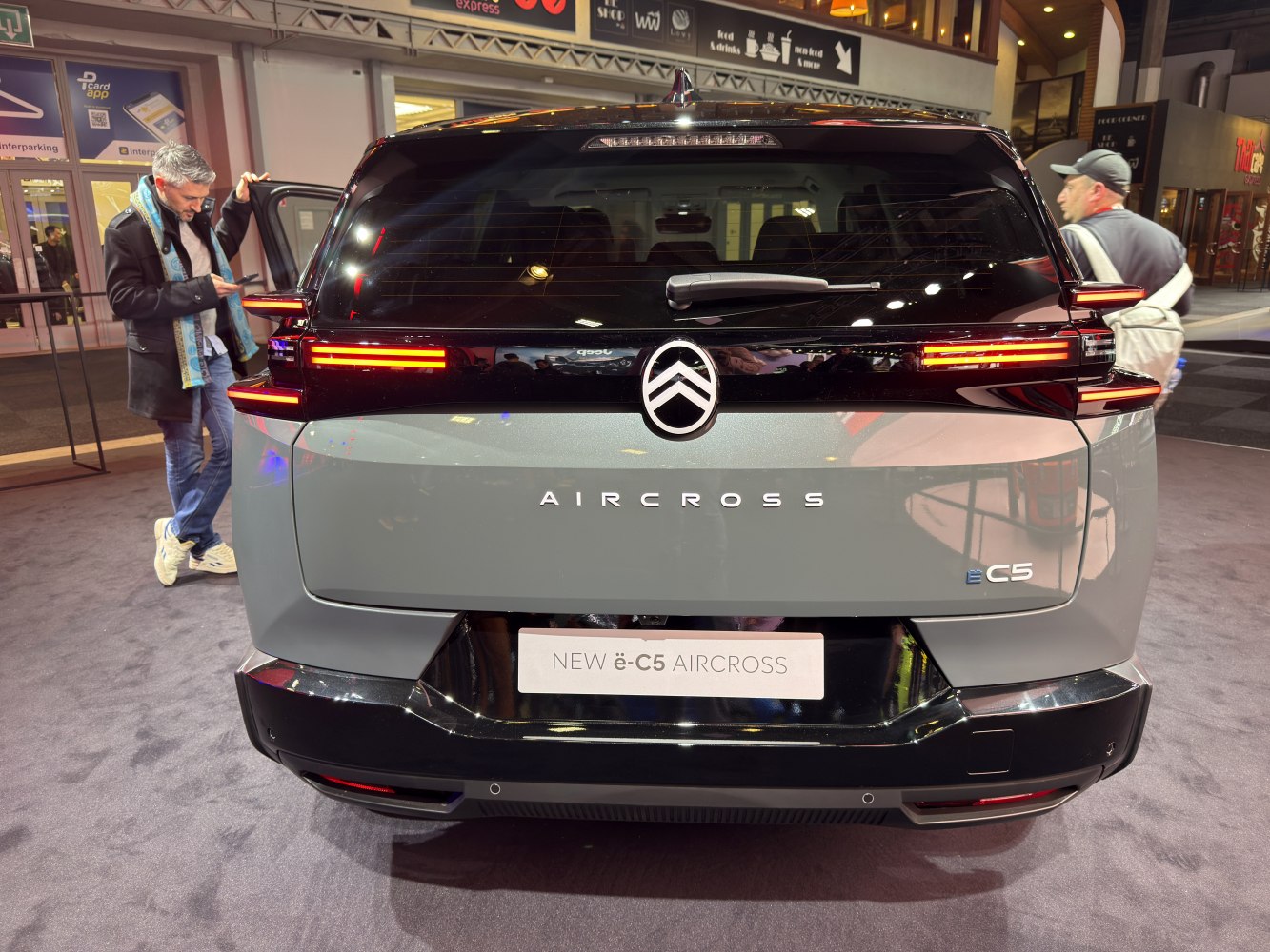 Rear View LED Tail Lights of 2026 Electric SUV