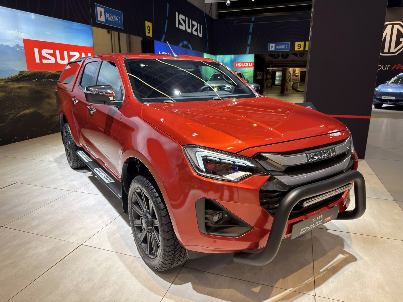 Isuzu D-Max 2026 Double Cab Front with Bull Bar