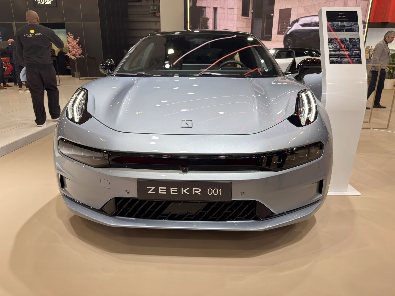 Front View of Zeekr 001 2026 Facelift Model