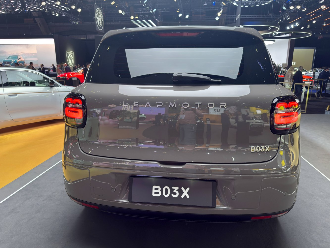 Leapmotor B03X Rear View with Unique Taillight Design 2026