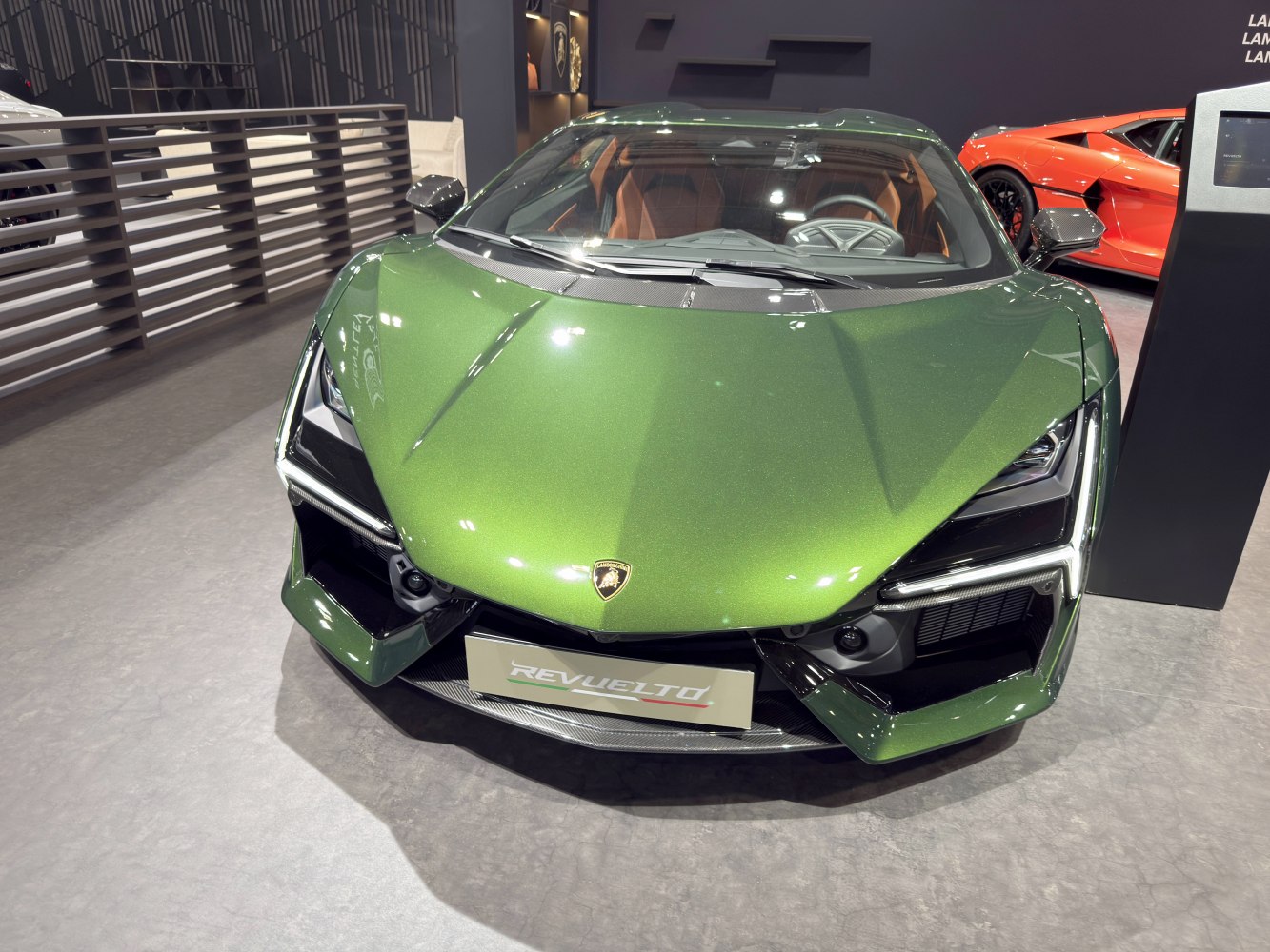 Aggressive Front Design of Lamborghini Revuelto LB744 2024