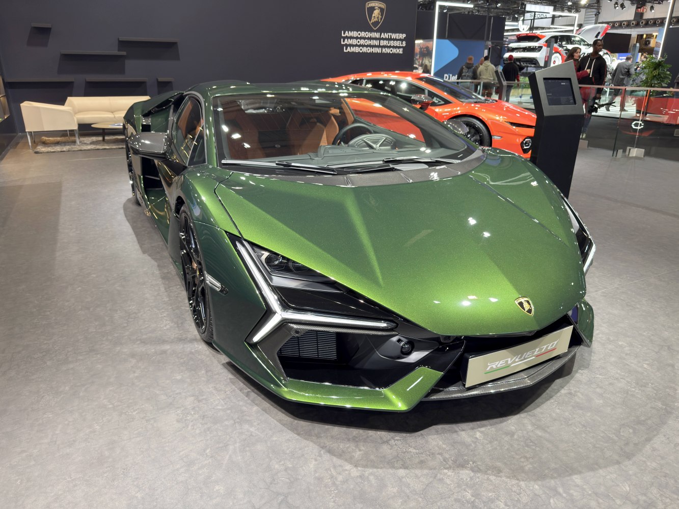 Lamborghini Revuelto 2024 Front Design and Headlights