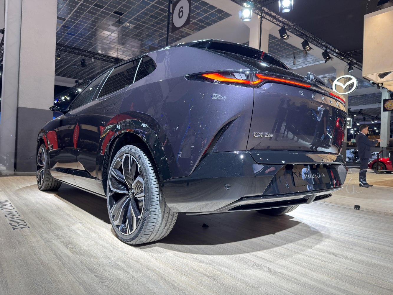 2026 Mazda CX-6e Rear Design and Modern LED Tail Lights