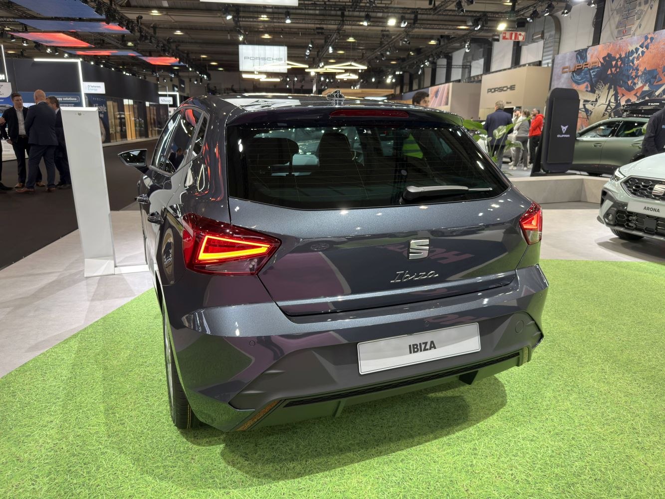 Rear View of 2026 Seat Ibiza V Facelift with LED Taillights
