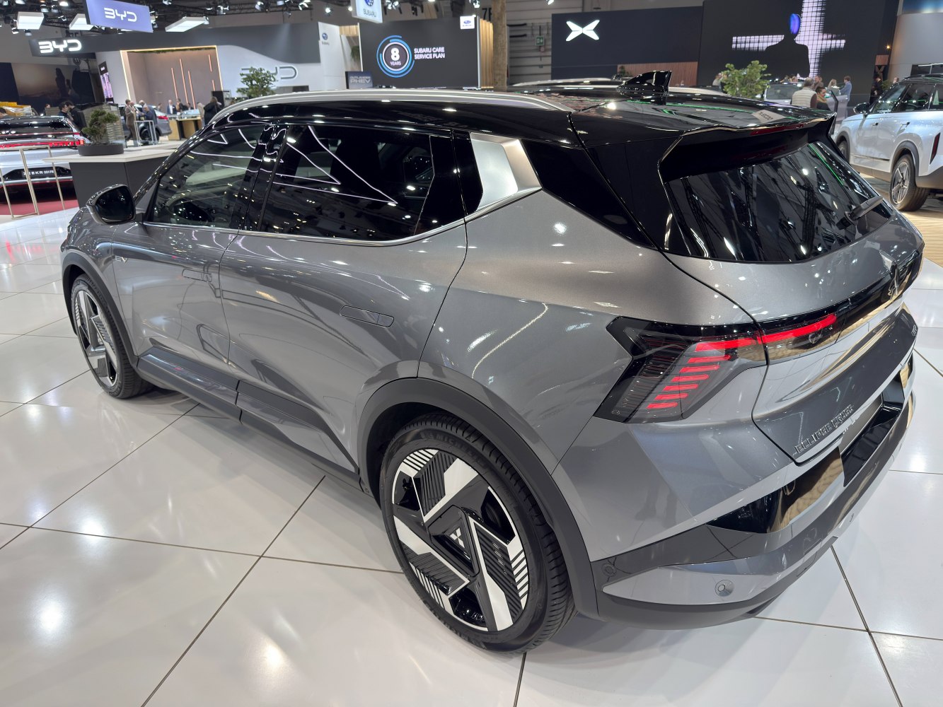 2026 Eclipse Cross EV Rear and Side Design Showcase