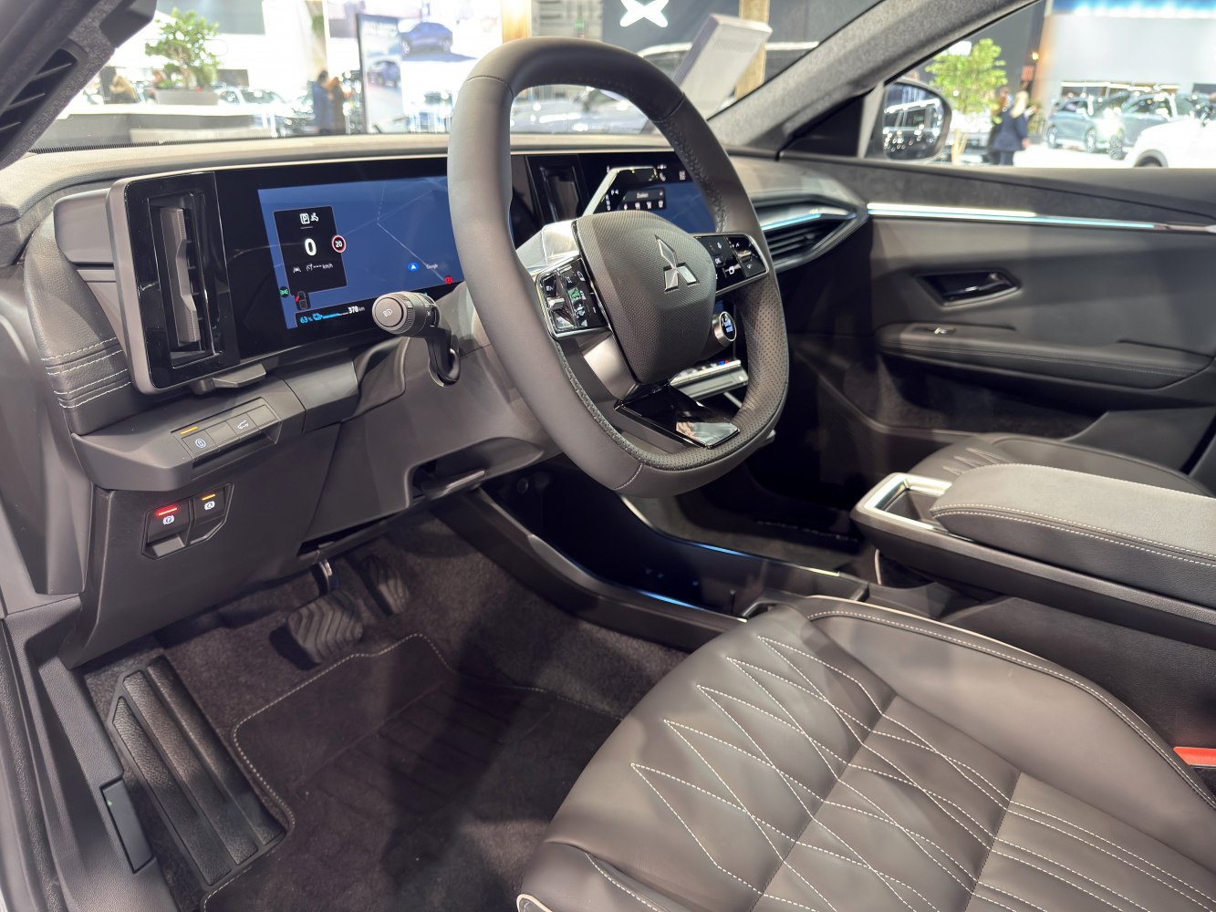 2026 Electric Steering Interior with Digital Dashboard Display