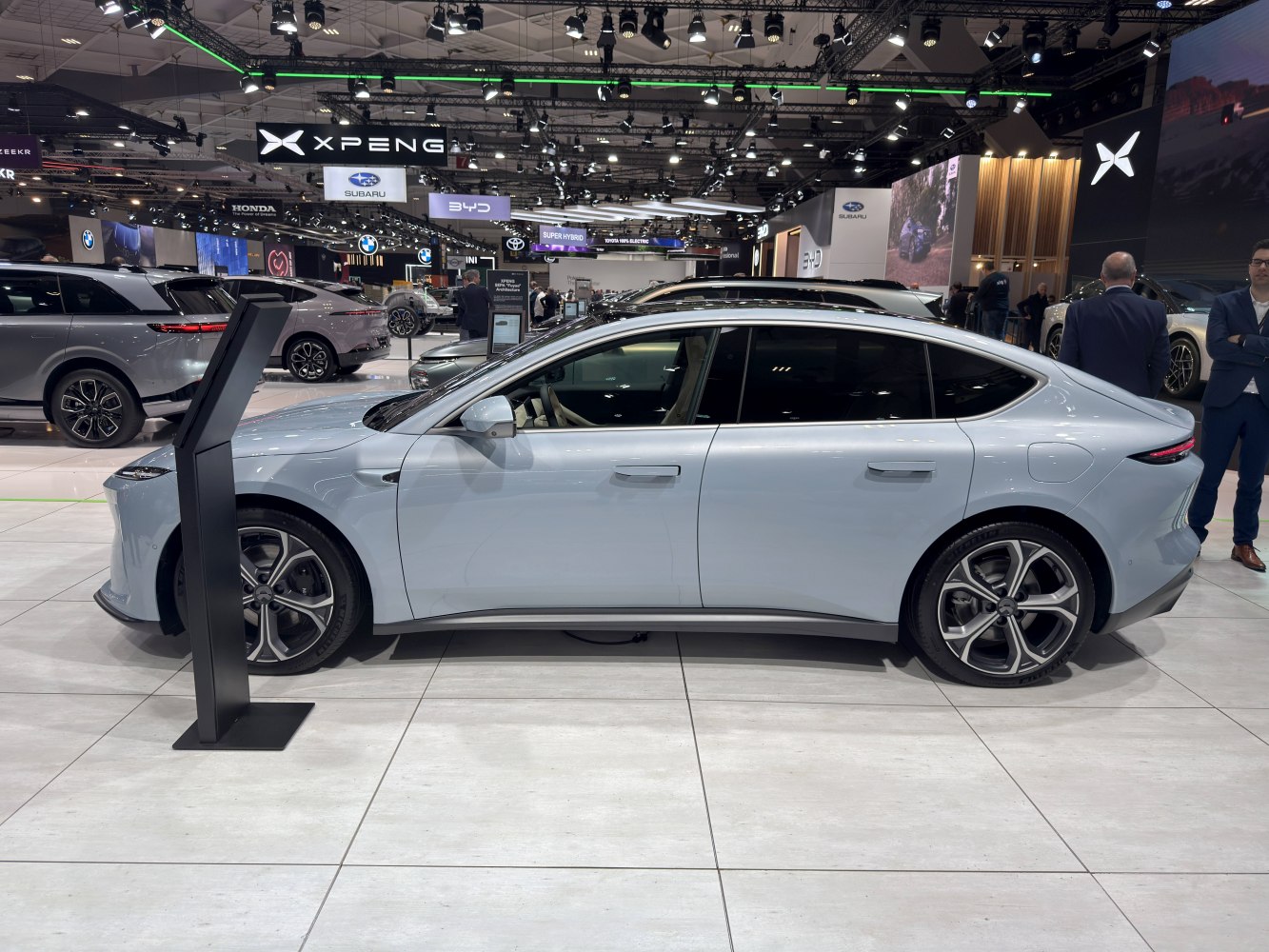 2022 Electric Sedan with Sleek Aerodynamic Design