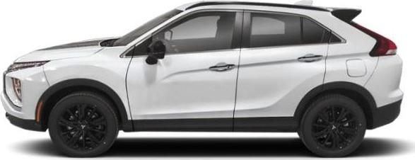 2026 Eclipse Cross EV Side Profile with Black Wheels