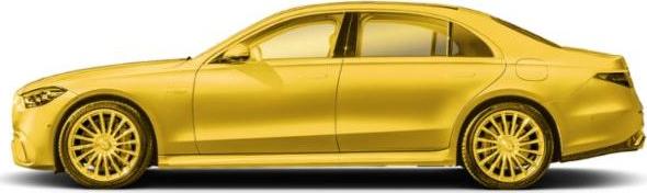 2026 S-Class Long V223 Facelift Luxury Sedan – Side Profile View