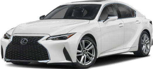 2026 Lexus IS III (XE30 facelift) Front View with Signature Spindle Grille
