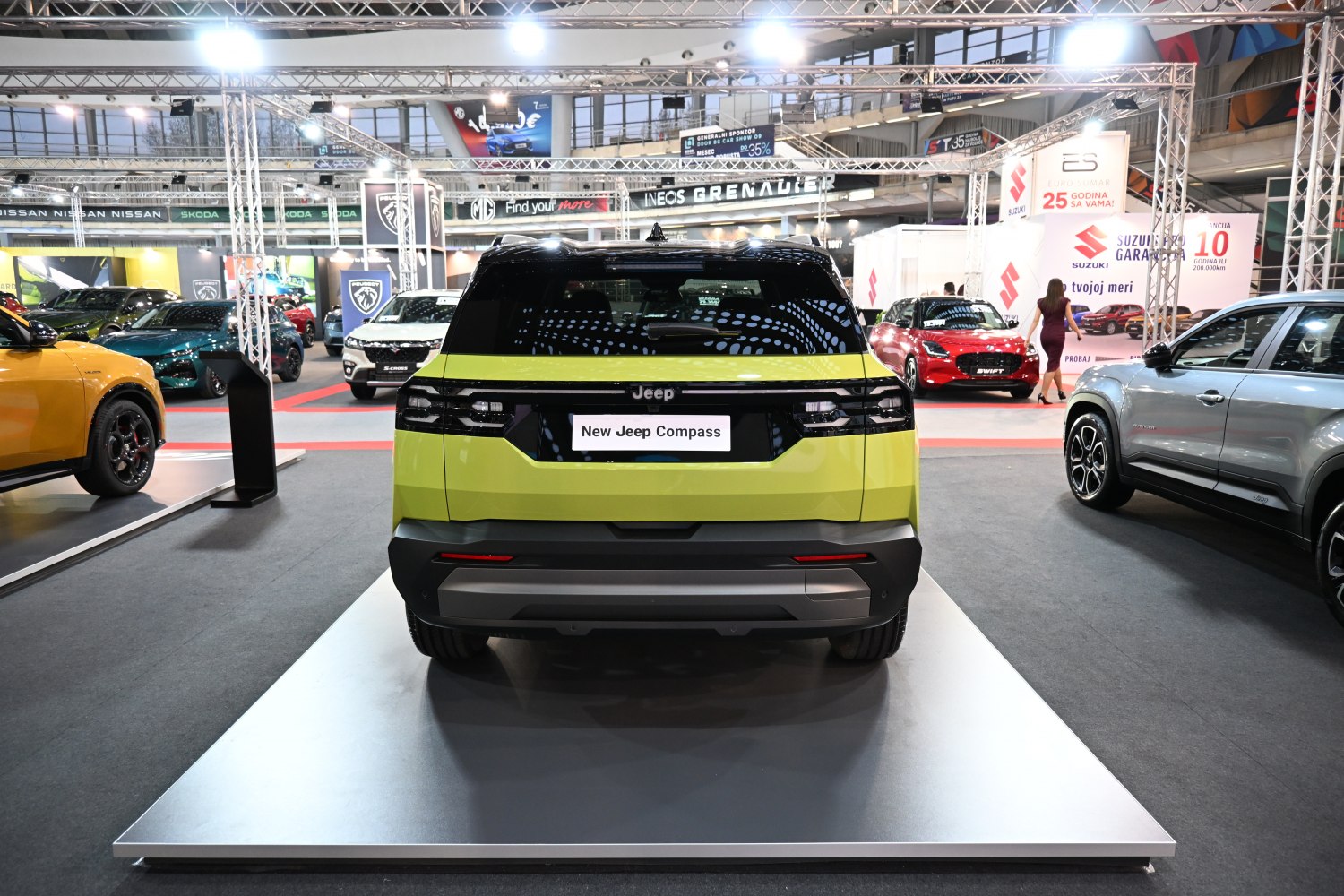 2026 Jeep Compass III Rear View SUV Modern Design
