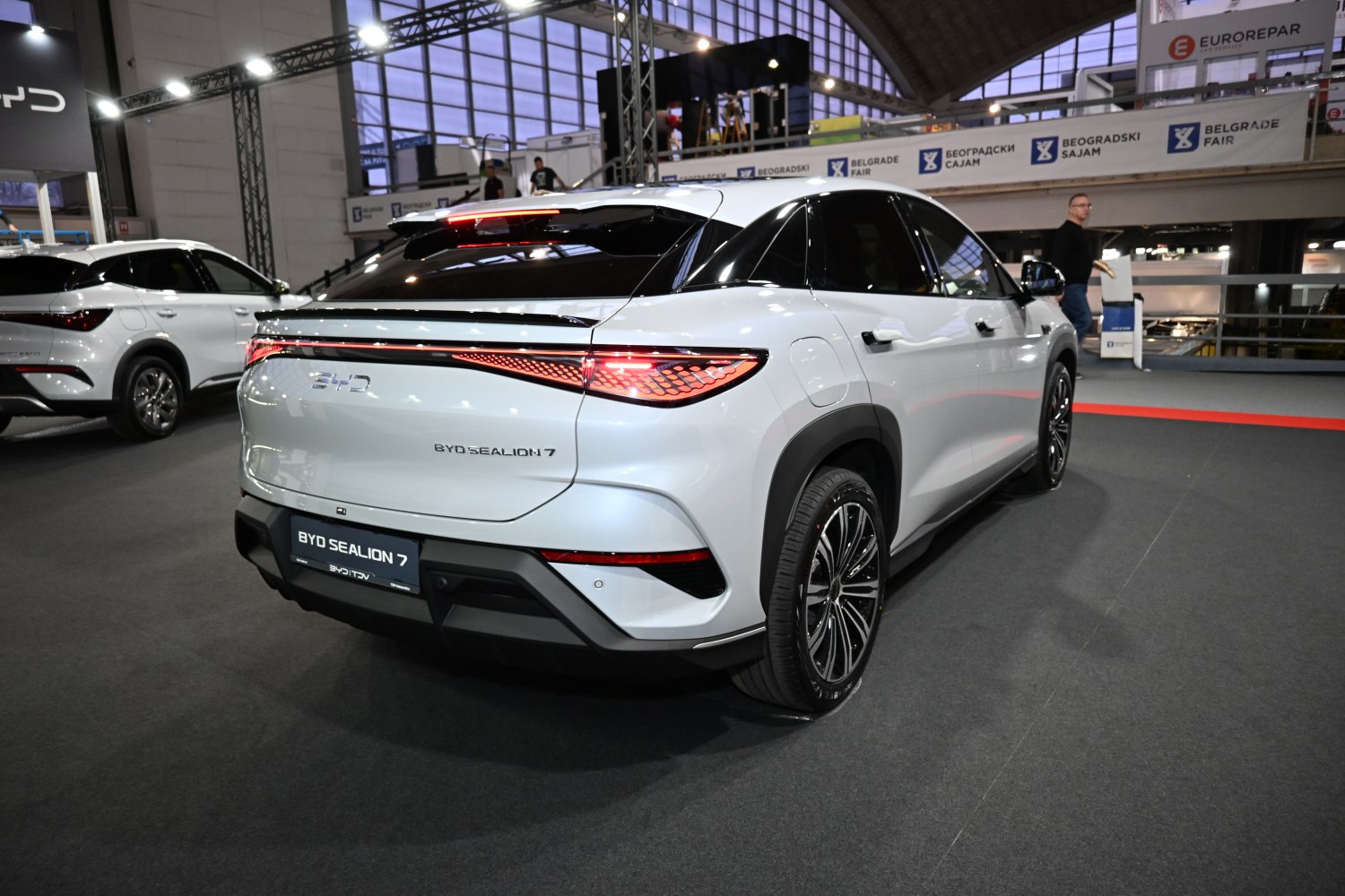 2025 BYD Sealion 7 Rear View with LED Tail Lights