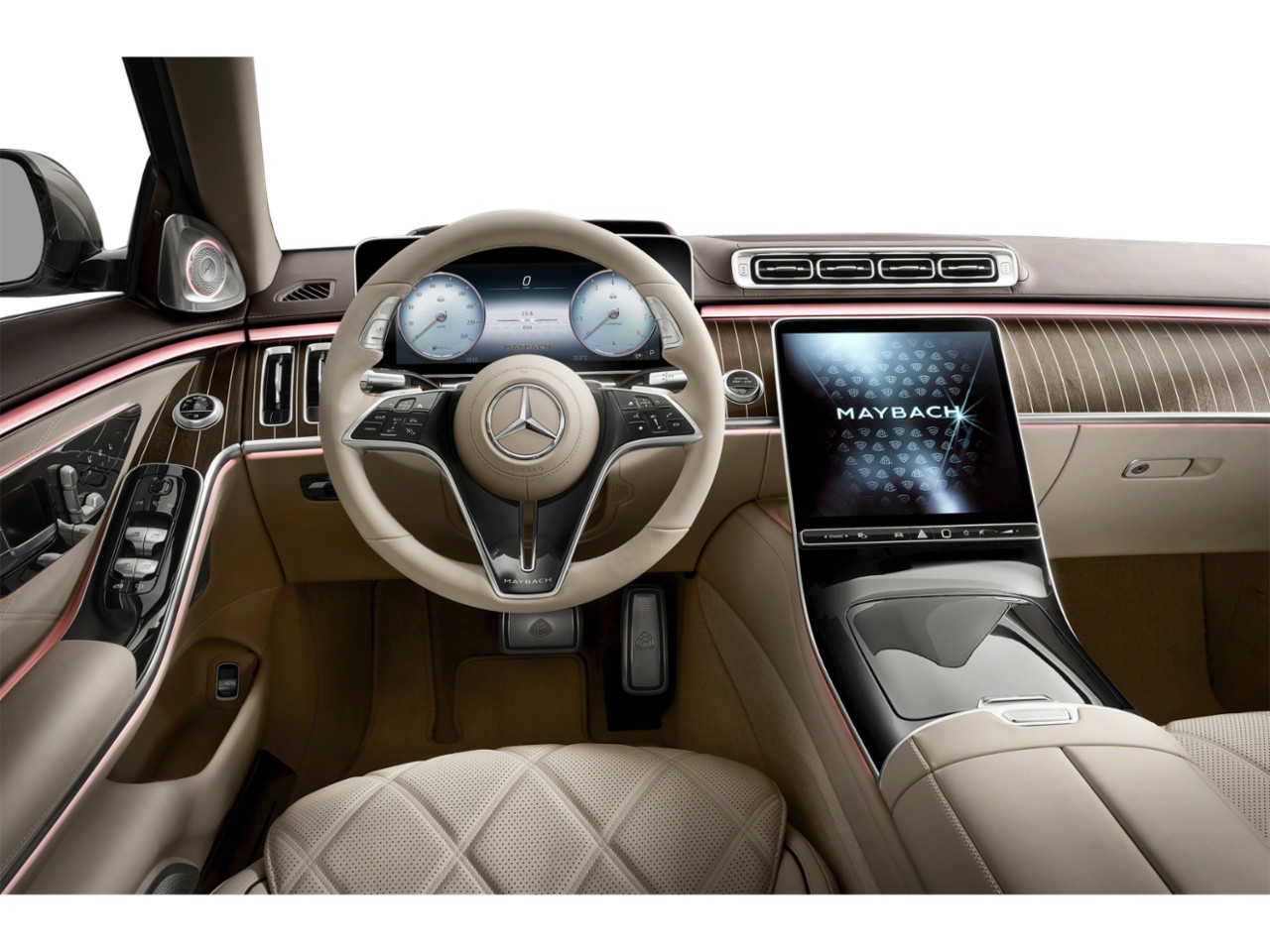 Maybach S-class (2027) Luxury Interior & Dashboard